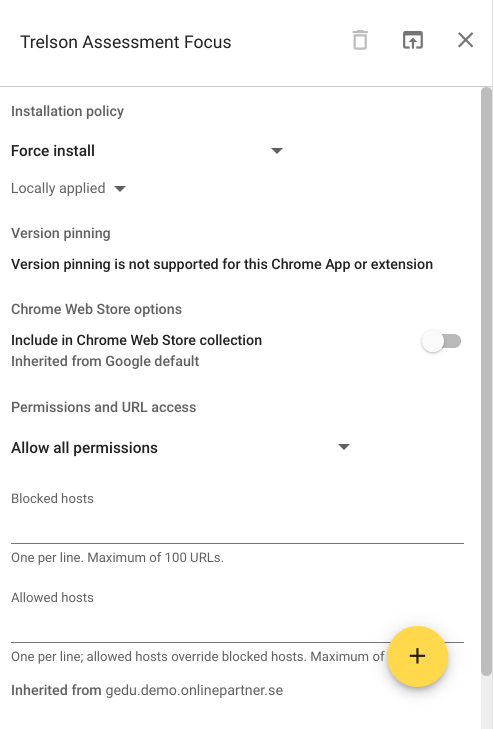 Prepare the student device: Chromebook – Trelson Helpdesk