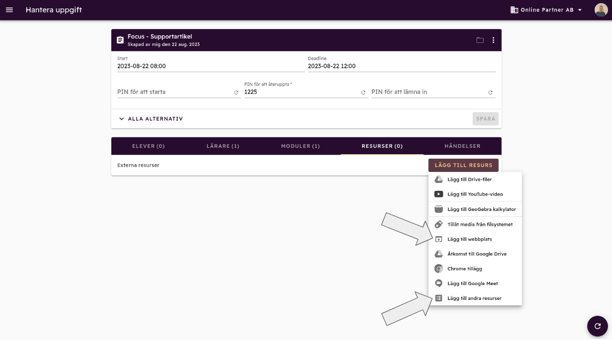Trelson Browser Lockdown som säkerhetsklient för nedlåst läge under ...