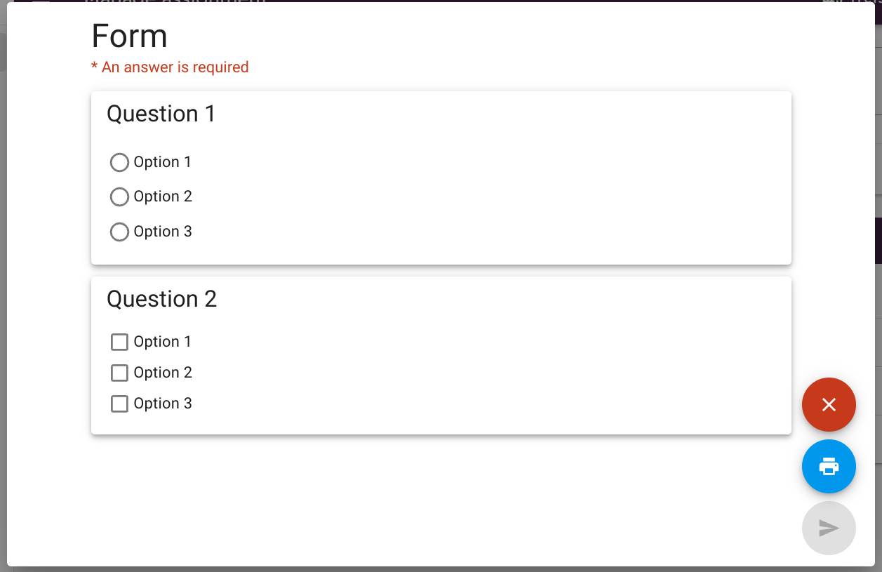 Print a PDF with the form questions in an assignment – Trelson Helpdesk