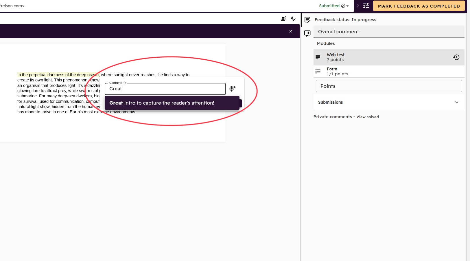 Save Time with Trelson's Comment Bank – Trelson Helpdesk