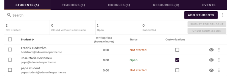 For teachers: monitor assignments – Trelson Helpdesk